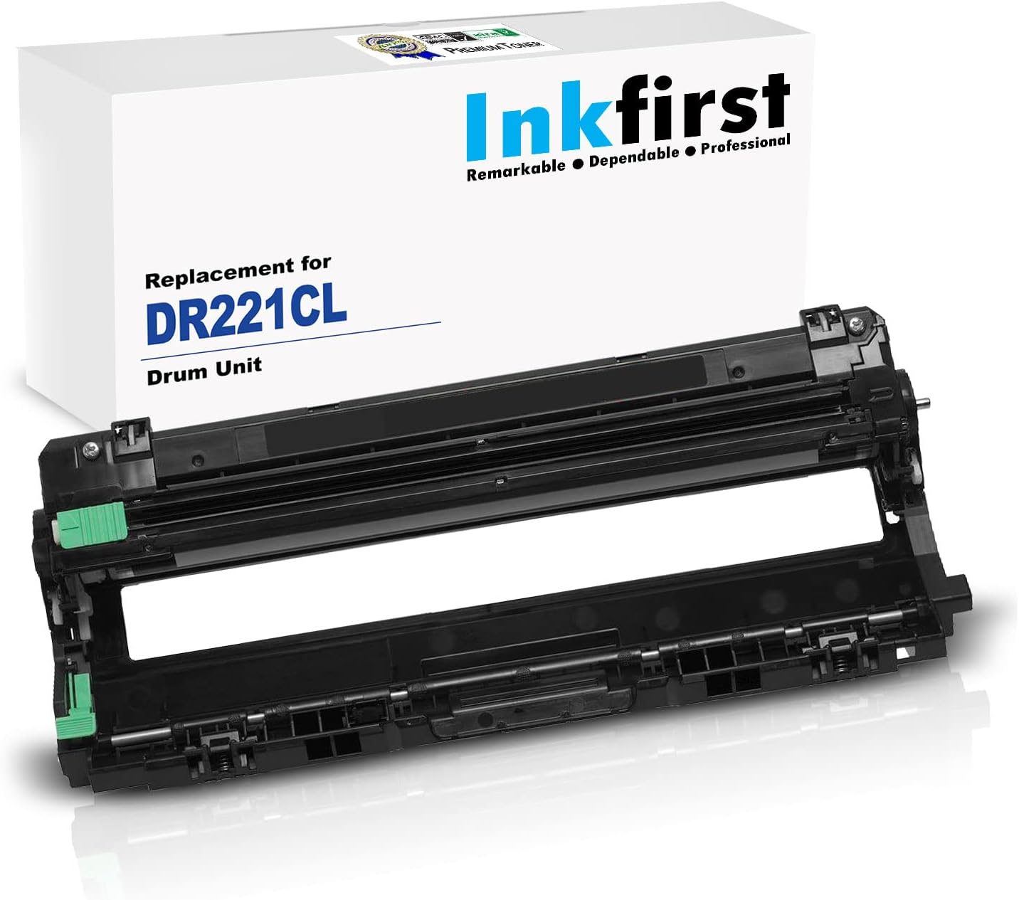 Inkfirst® Black Drum Unit DR-221CL (DR221CL) Compatible Remanufactured ...
