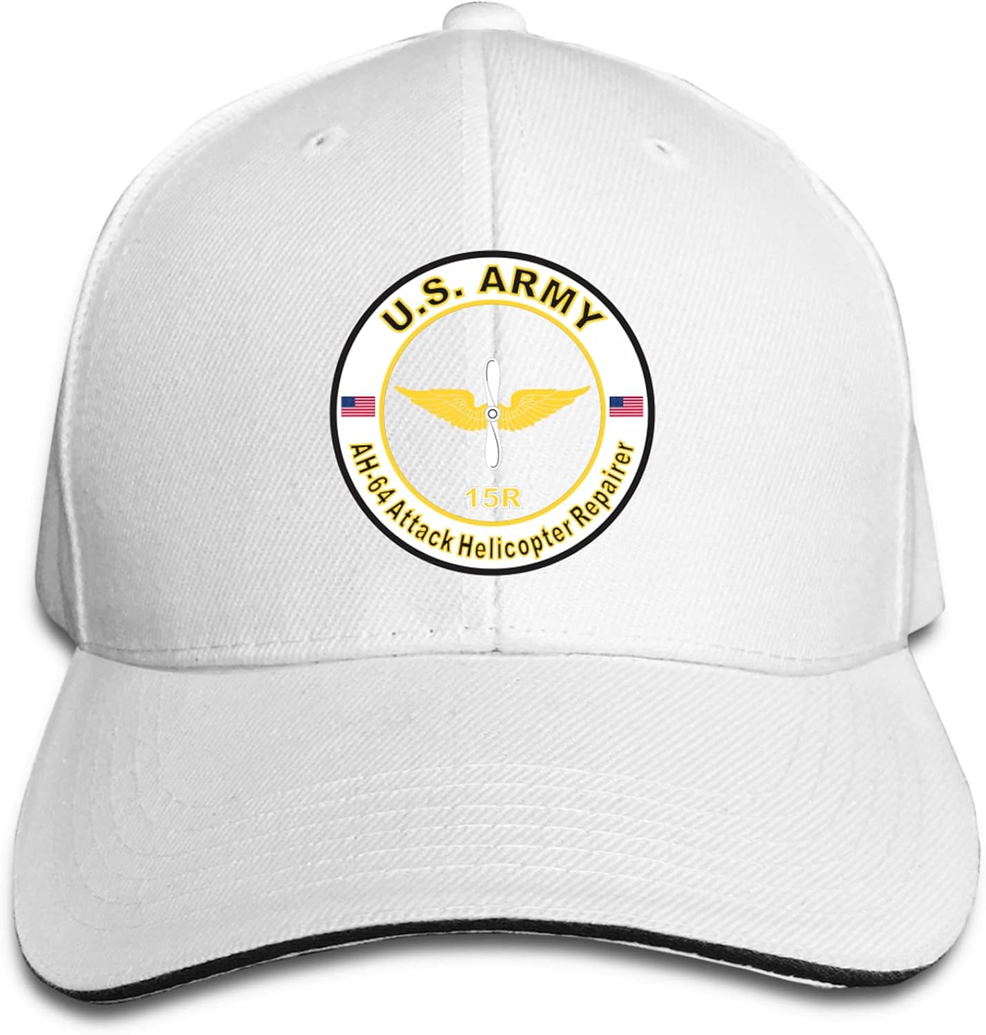 Army MOS 15R AH-64 Attack Helicopter Repairer Baseball Cap Unisex ...