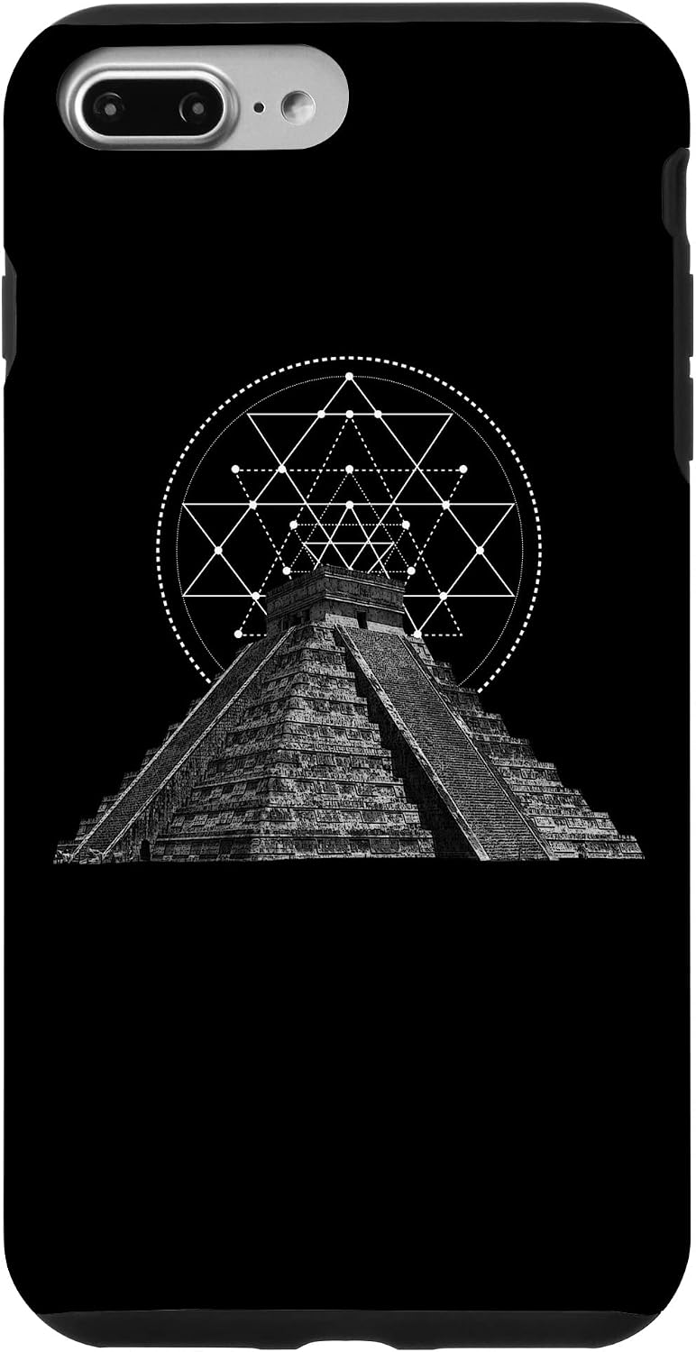 Amazon.com: iPhone 7 Plus/8 Plus Aztec Pyramid Ancient Mayan ...