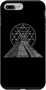 Amazon.com: iPhone 7 Plus/8 Plus Aztec Pyramid Ancient Mayan ...