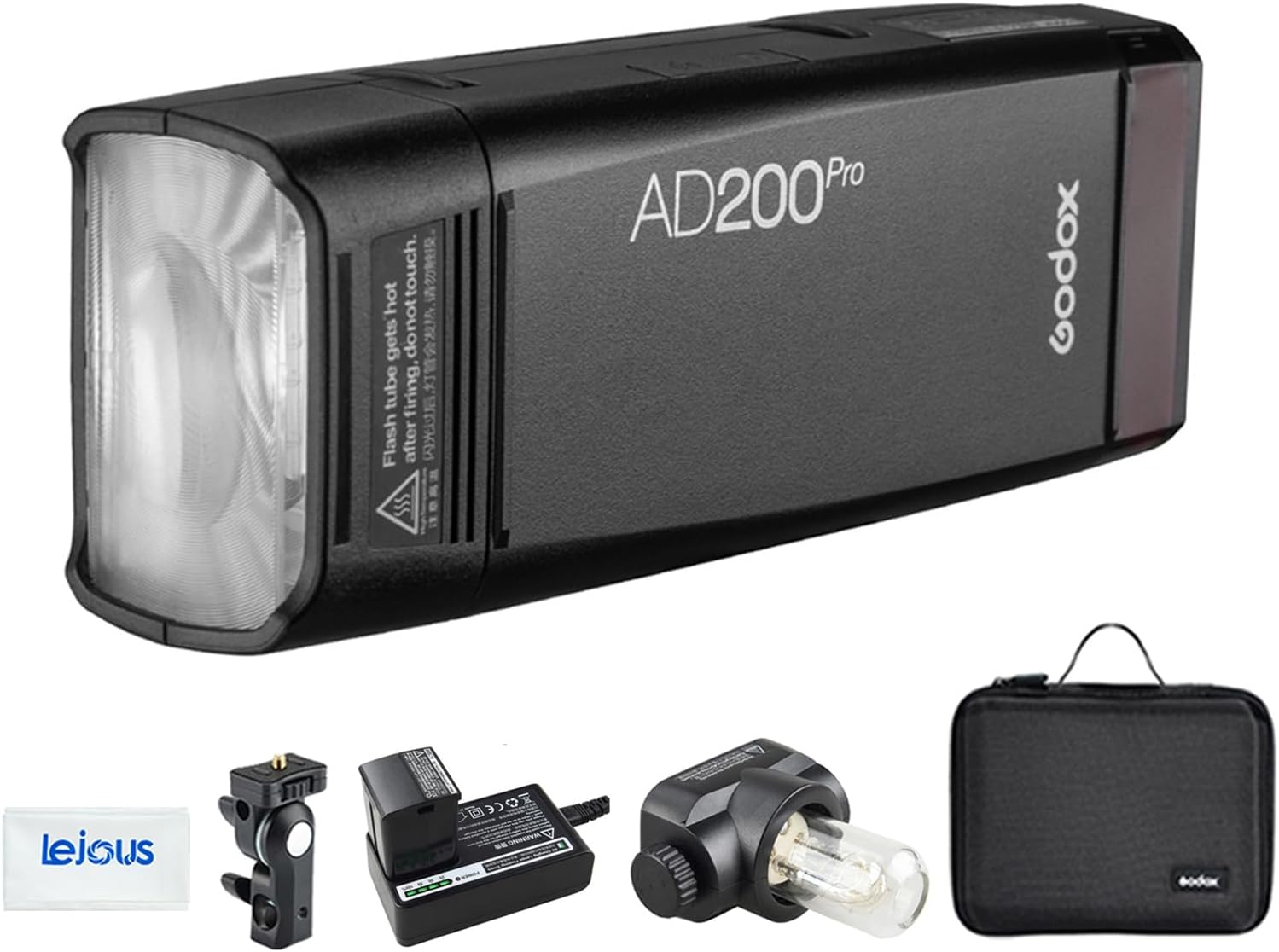 Godox AD200 Pro AD200Pro 200ws 2.4G TTL Flash Strobe Monolight, 1/8000 ...