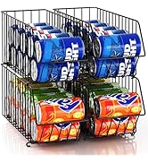 Amazon.com: koozuuyk 4 Tier Stackable Can Organizer For Pantry, Canned ...