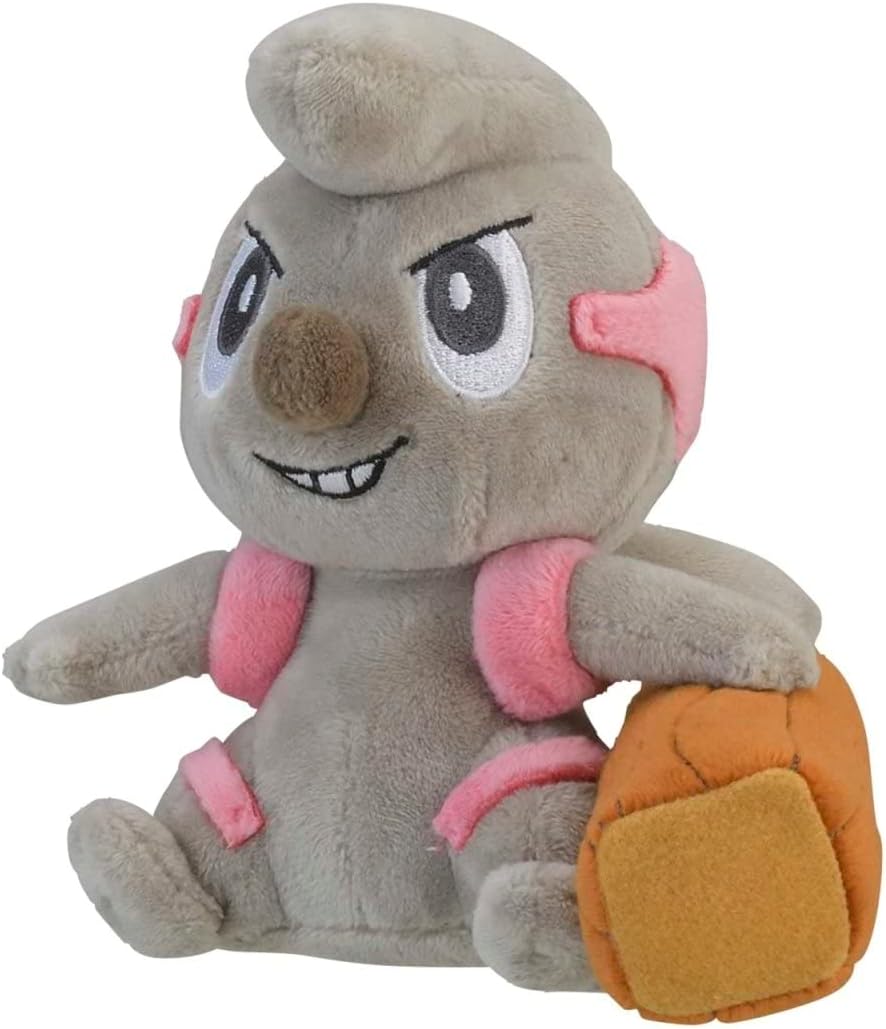 Amazon.com: Pokemon Center: Sitting Cuties: Timburr Plush # 532 ...