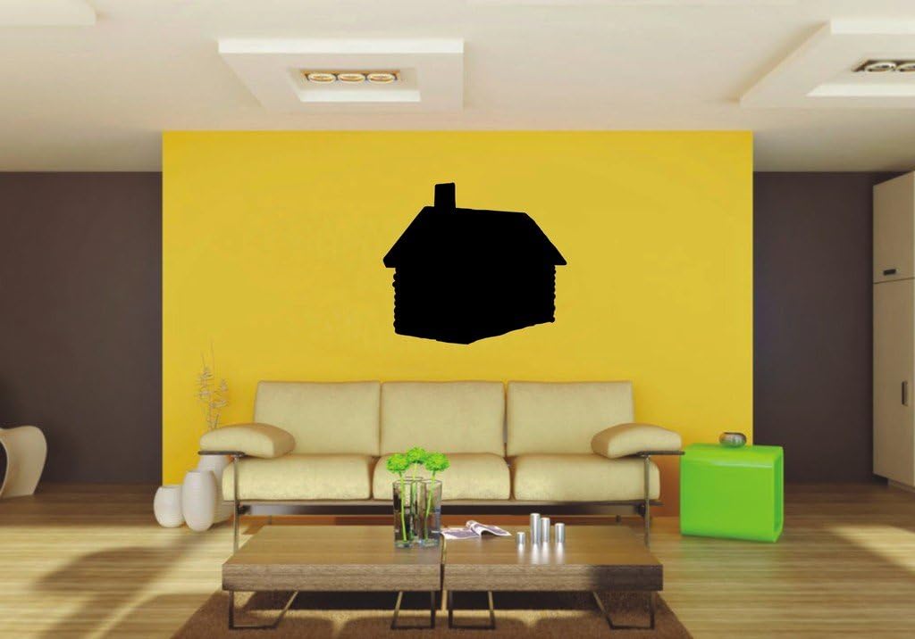 Amazon.com: Picniva Log Cabin sty3a Removable Vinyl Wall Decal Home ...