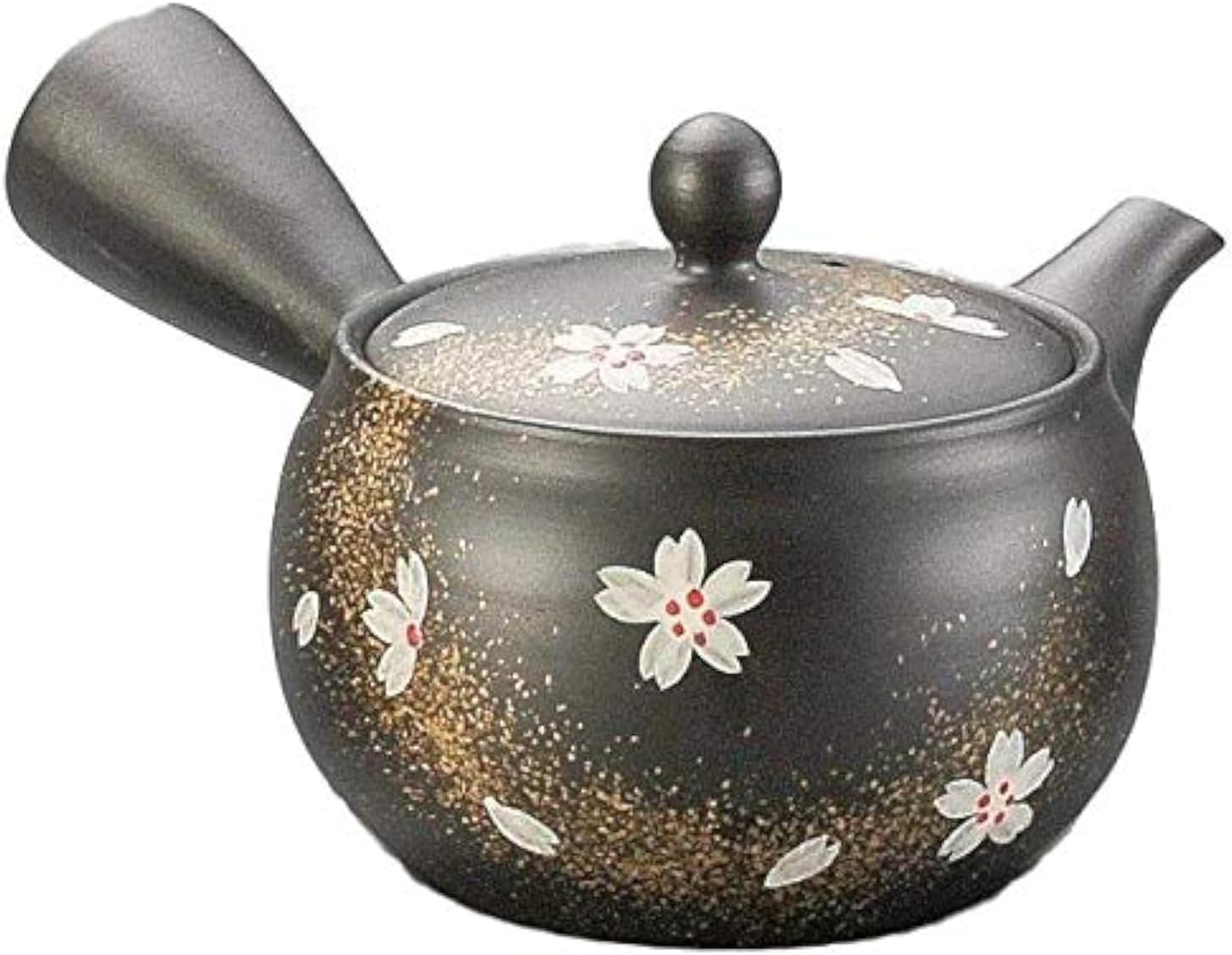Amazon.com | Japanese Ceramic Kyusu Teapot Set: Classic Tea Pot Kettle ...