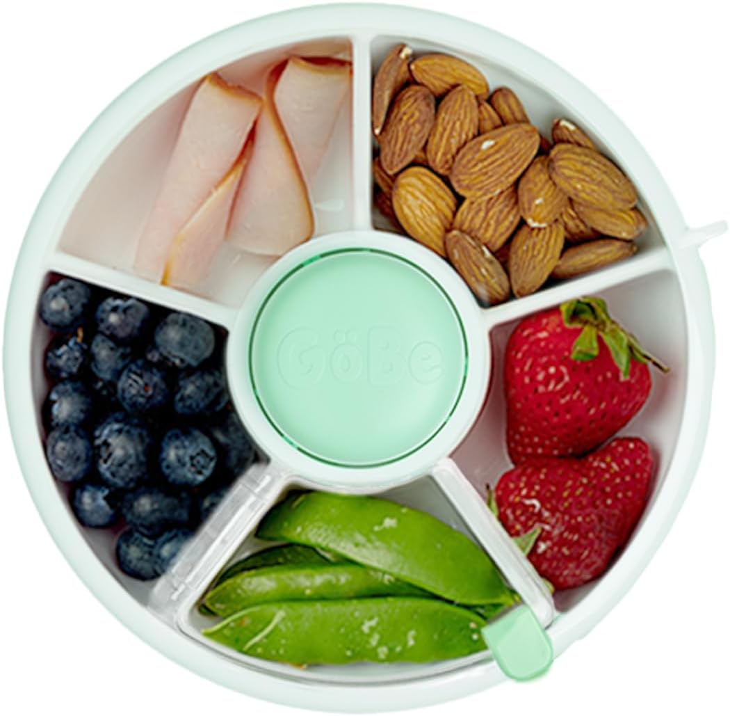 Amazon.com: Snack Rotating Container - Rotating Snack Box With Lid ...