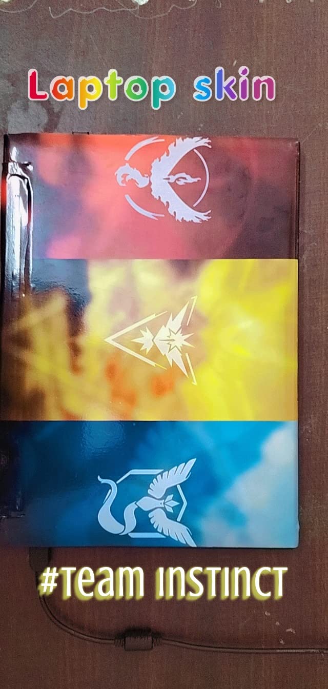 PIXELARTZ Laptop Skin - Pokemon Go Teams - 15.6 Inches : Amazon.in ...