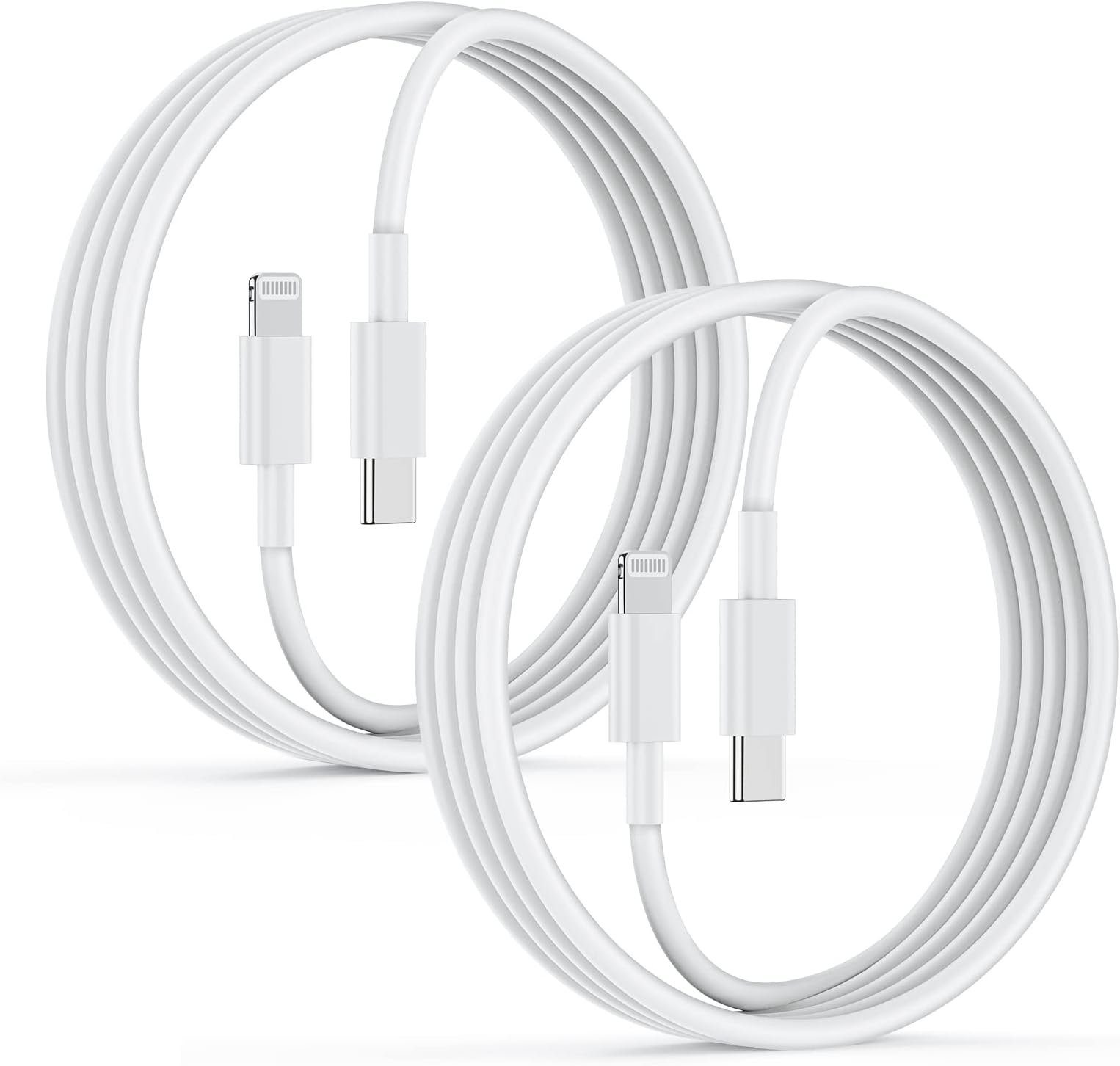 Apple Mfi Zertifiziert iPhone kabel 2m 2Pack, lightning ladekabel 2m ...