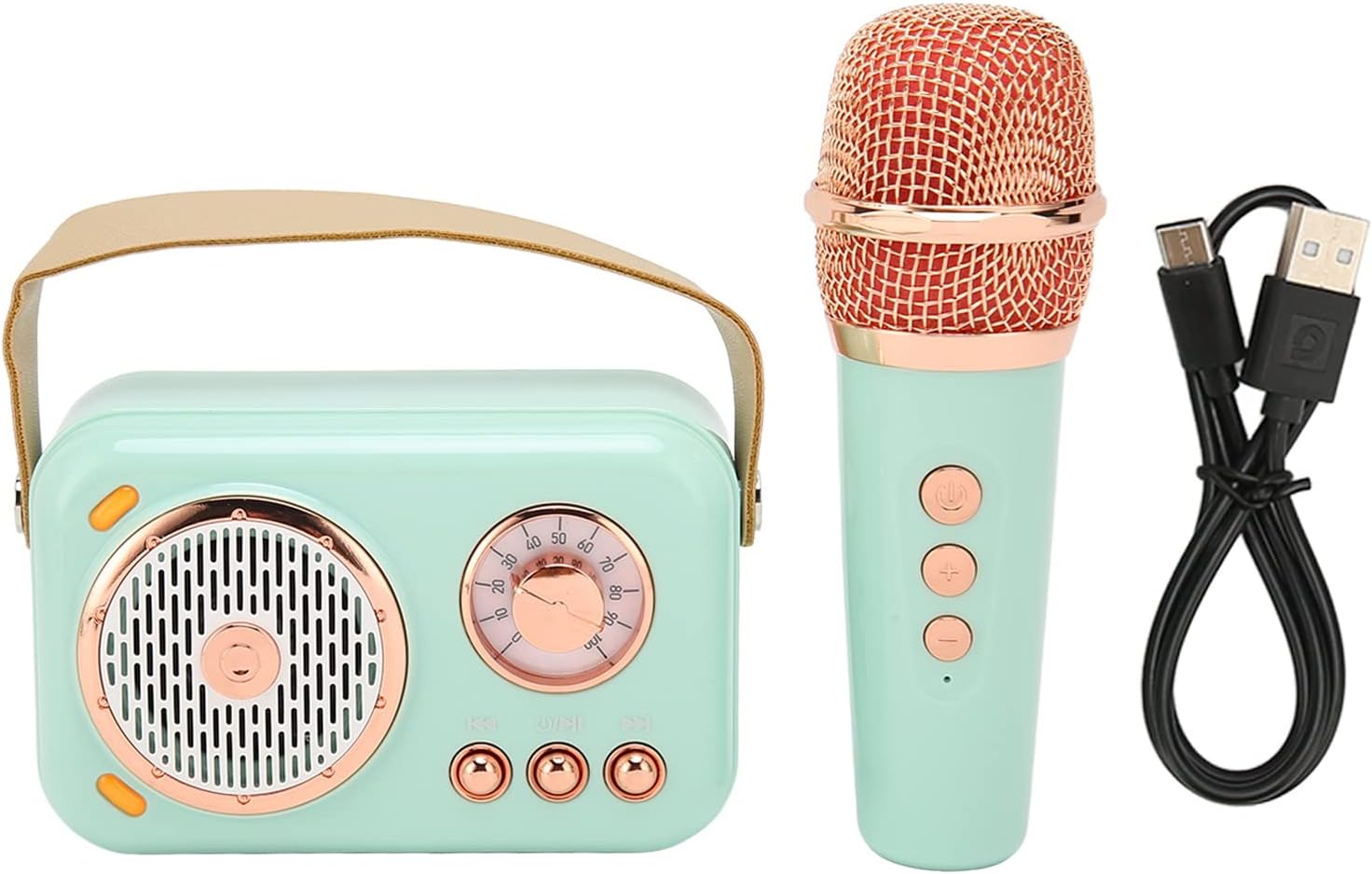 Eboxer Mini Vintage Retro Bluetooth Smart Speaker Altavoz portátil ...