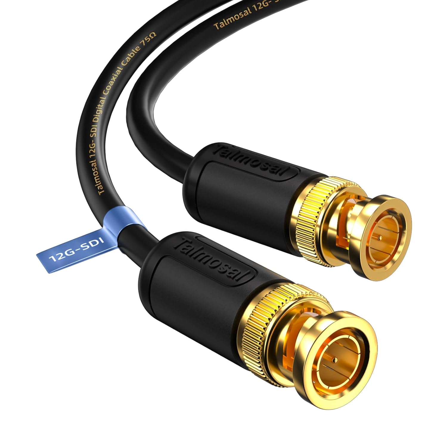 Amazon.com: Talmosal 12G SDI Cable 3.3 ft, RG11 Coax 4K BNC Cable Supports HD-SDI/3G-SDI/6G-SDI ...