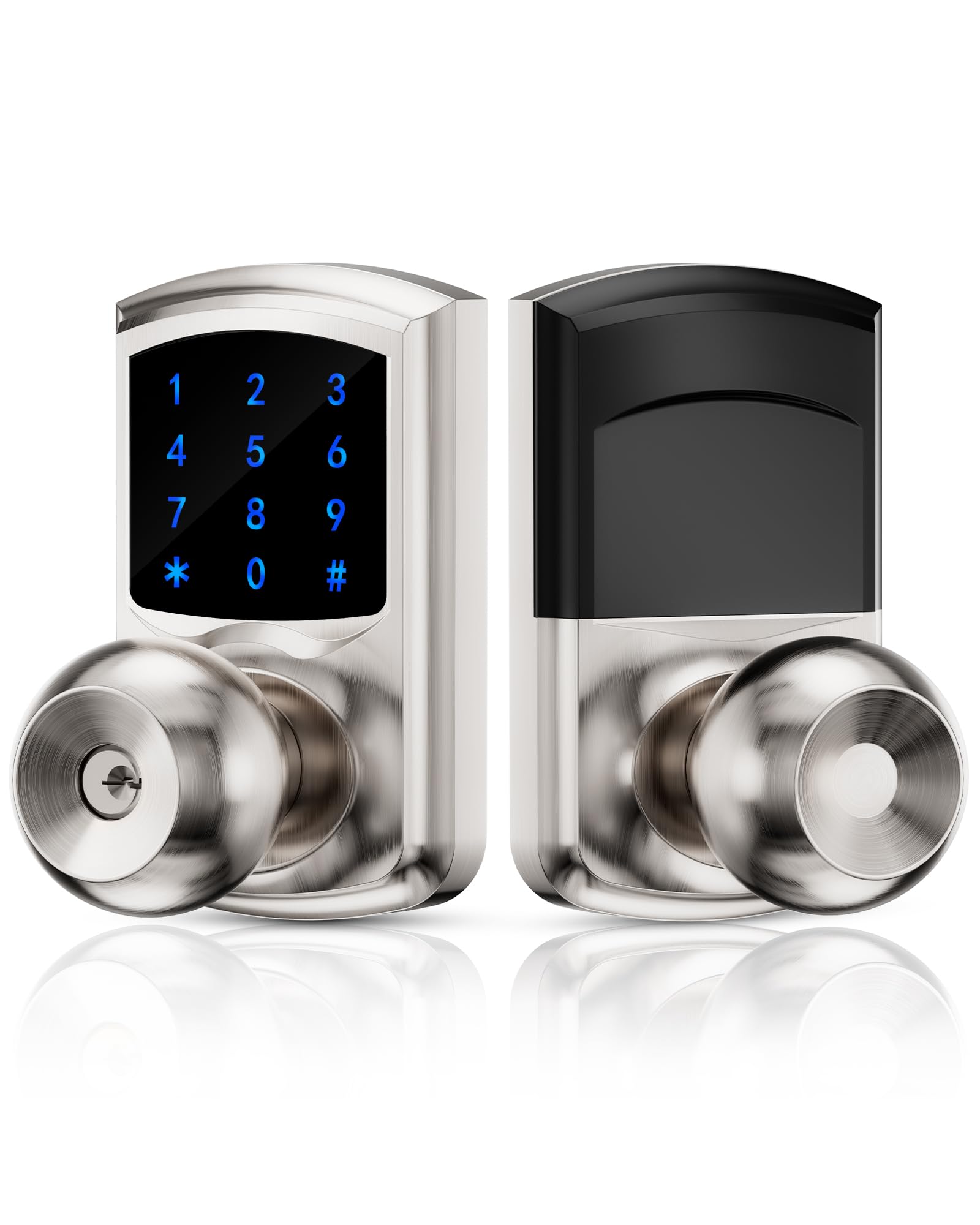 HIDALIFE Keyless Entry Door Lock, Keypad Door Lock with Handle ...