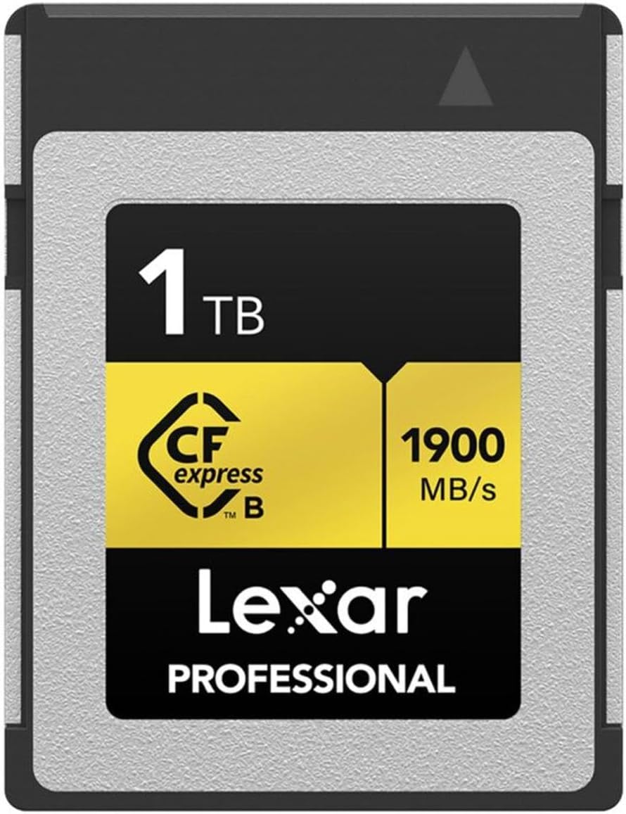 Amazon.com: Lexar 1TB Professional CFexpress Type B Memory Card GOLD ...