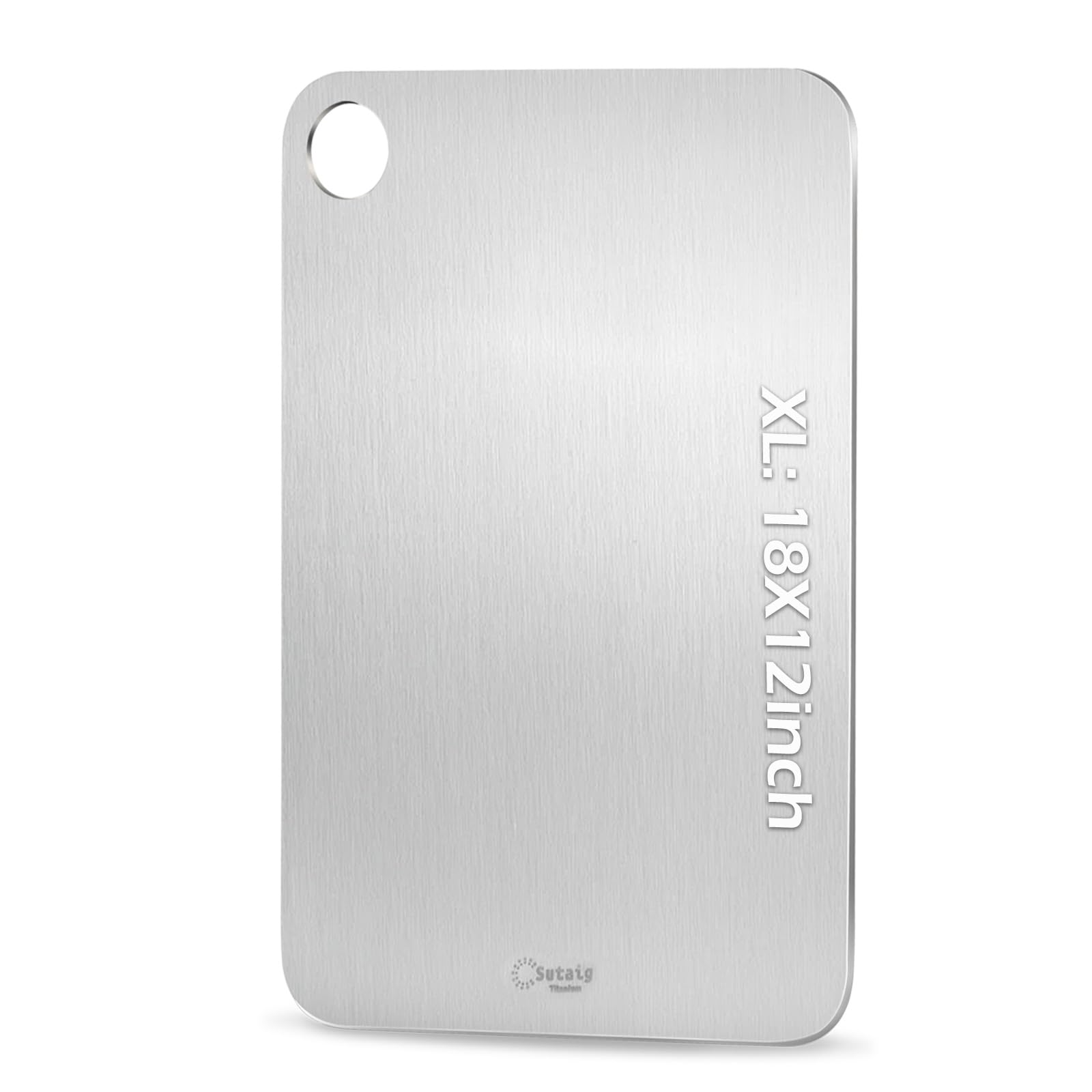 Amazon.com: Titanium Cutting Board - 18” Pure Titanium Cutting Boards ...