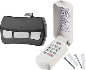for Genie Garage Door Opener Intellicode Remote and Wireless Keypad Set ...