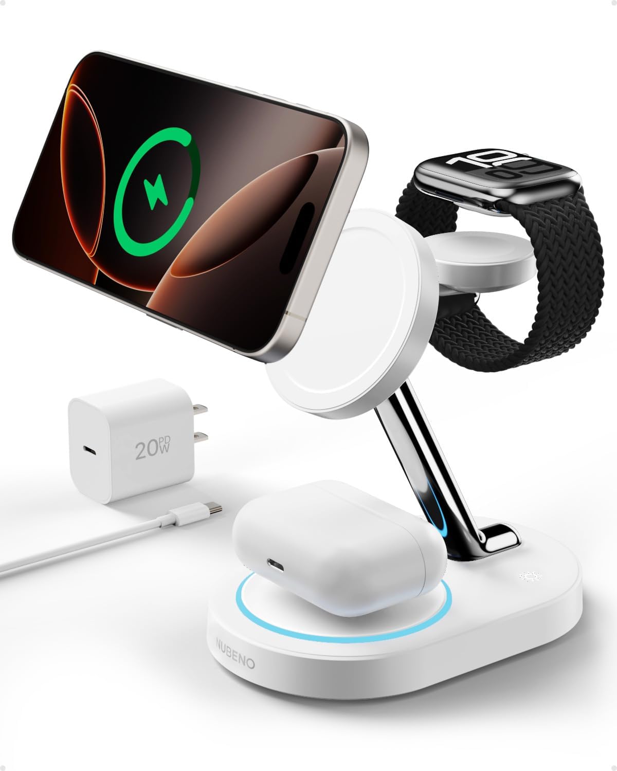 Amazon.com: Fast Charging Station for iPhone 16/16 Pro/16 Pro Max ...