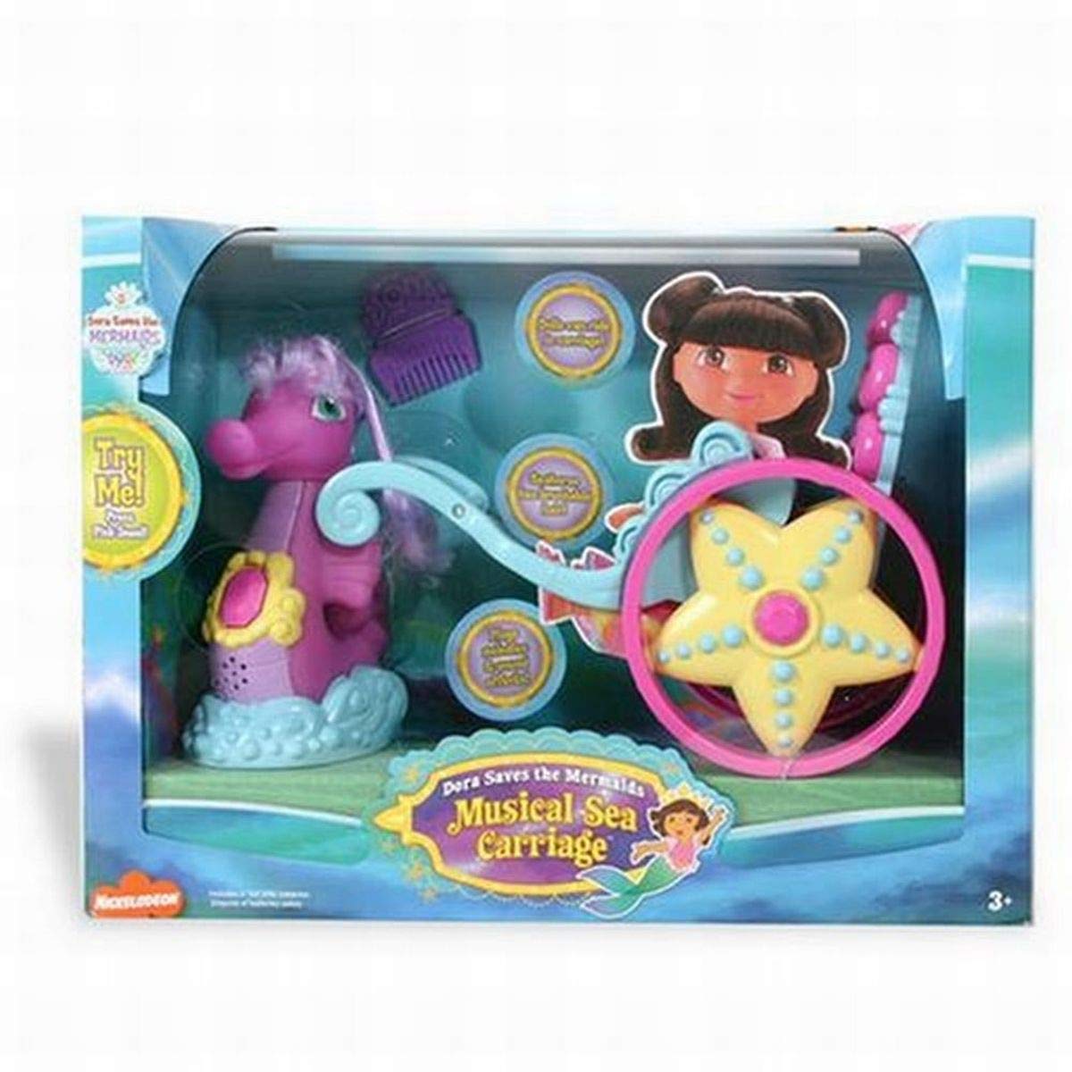 Amazon.com: Fisher-Price Dora Musical Sea Carriage : Toys & Games