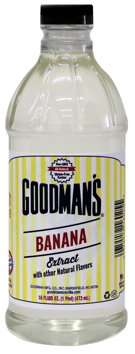 Amazon.com: Goodman's Natural Banana Extract - Gluten-Free, Non-GMO ...