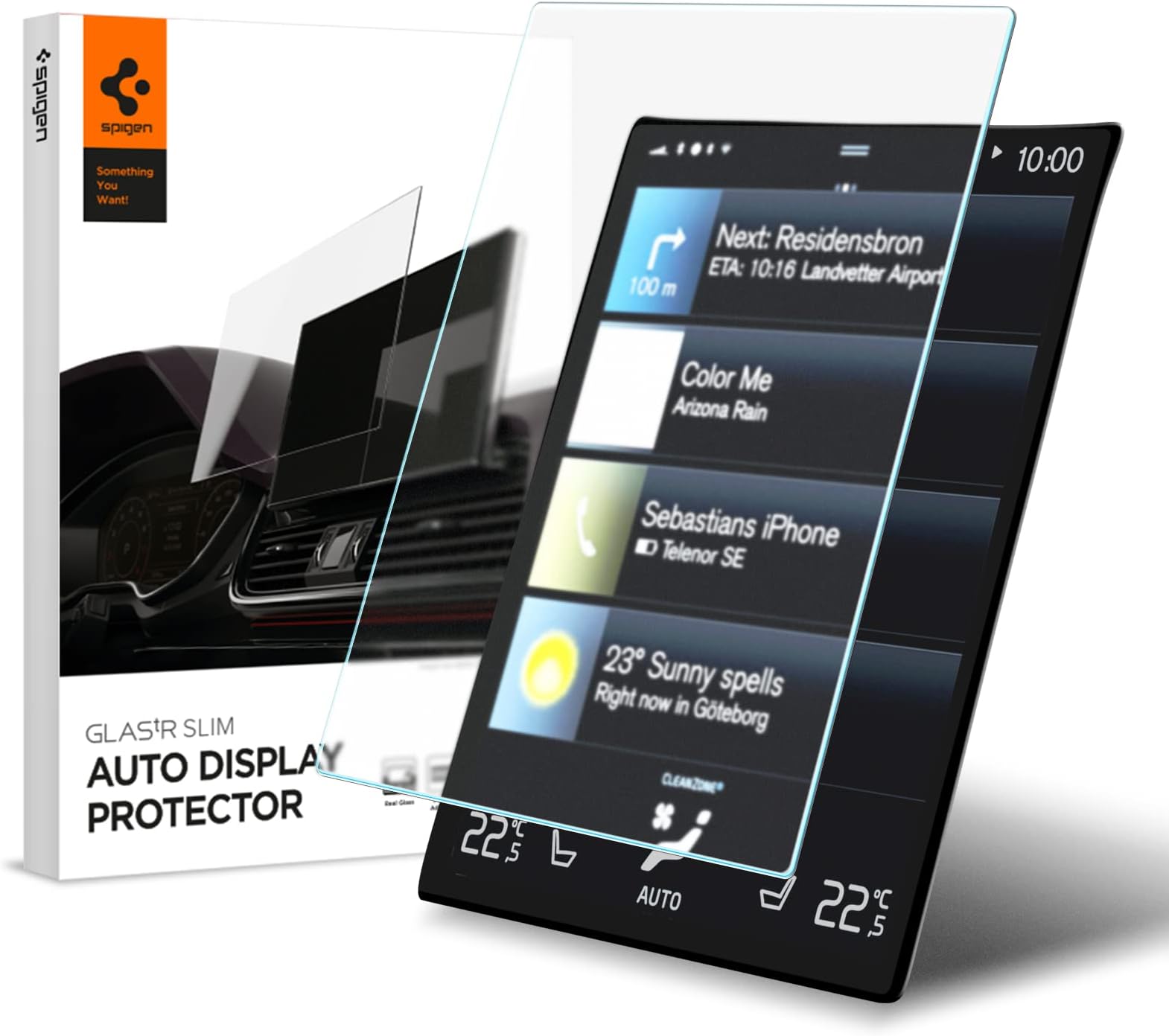 Amazon.com: INNOSURE Tempered Glass Screen Protector for (2017-2025 ...