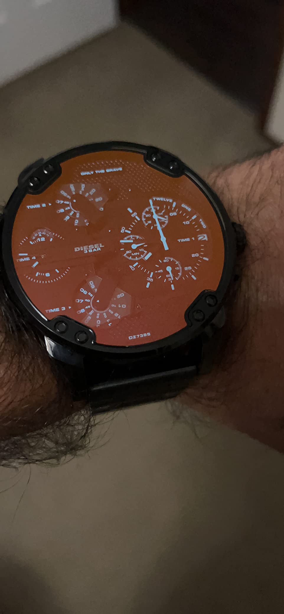 $44/mo - Finance Diesel Mr. Daddy 2.0 Men's Watch with Oversized ...