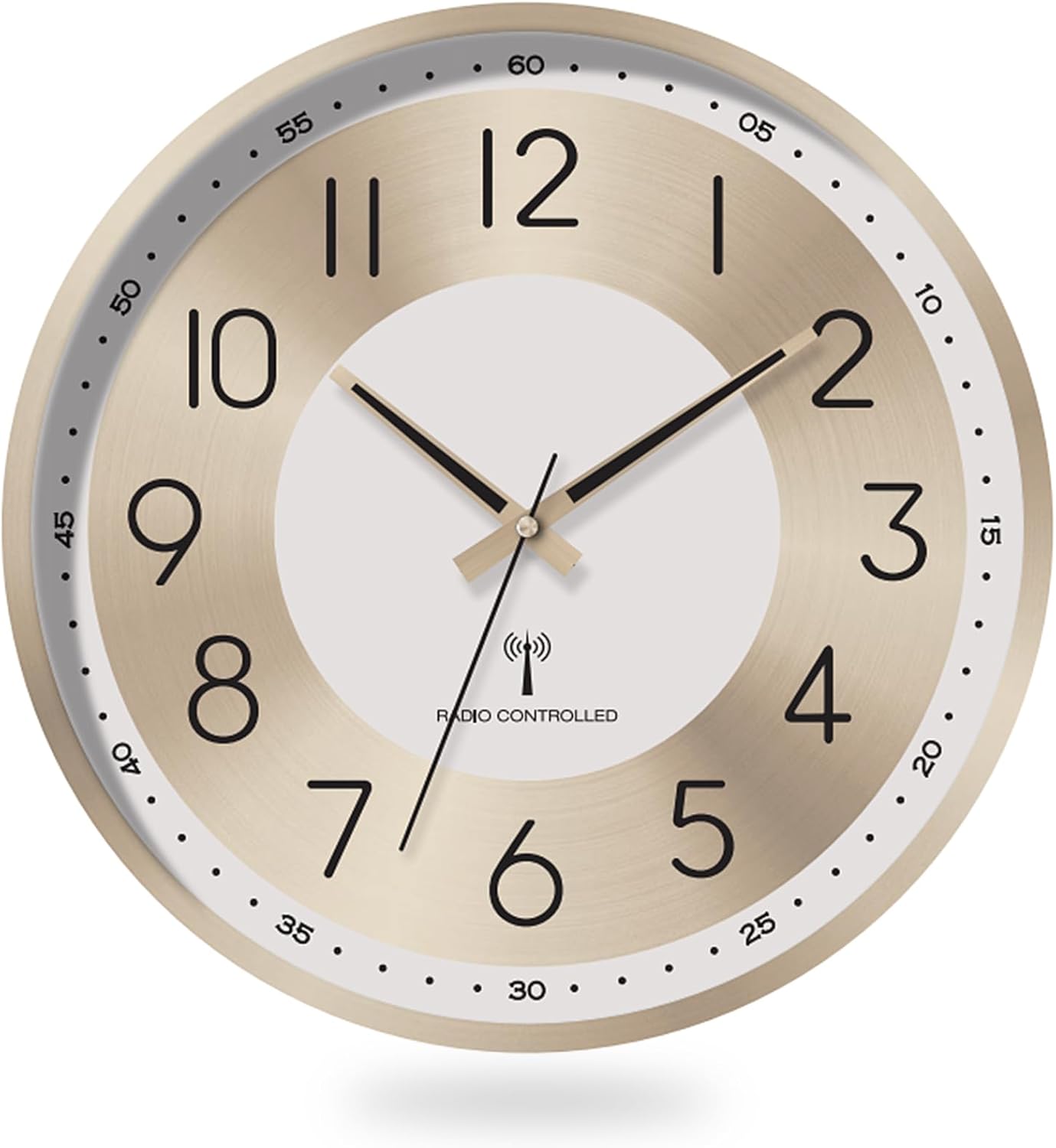 Amazon.com: Aurowit Atomic Analog Wall Clock 14 Inch Battery Operated ...