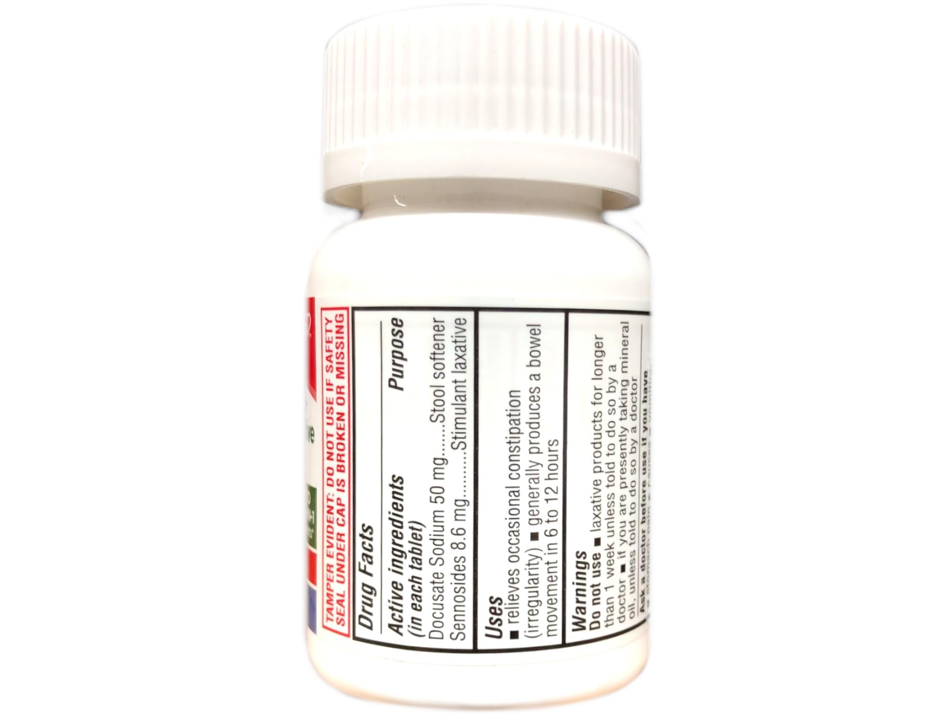 Snapklik.com : Leader 2-in-1 Stool Softener & Stimulant Laxative