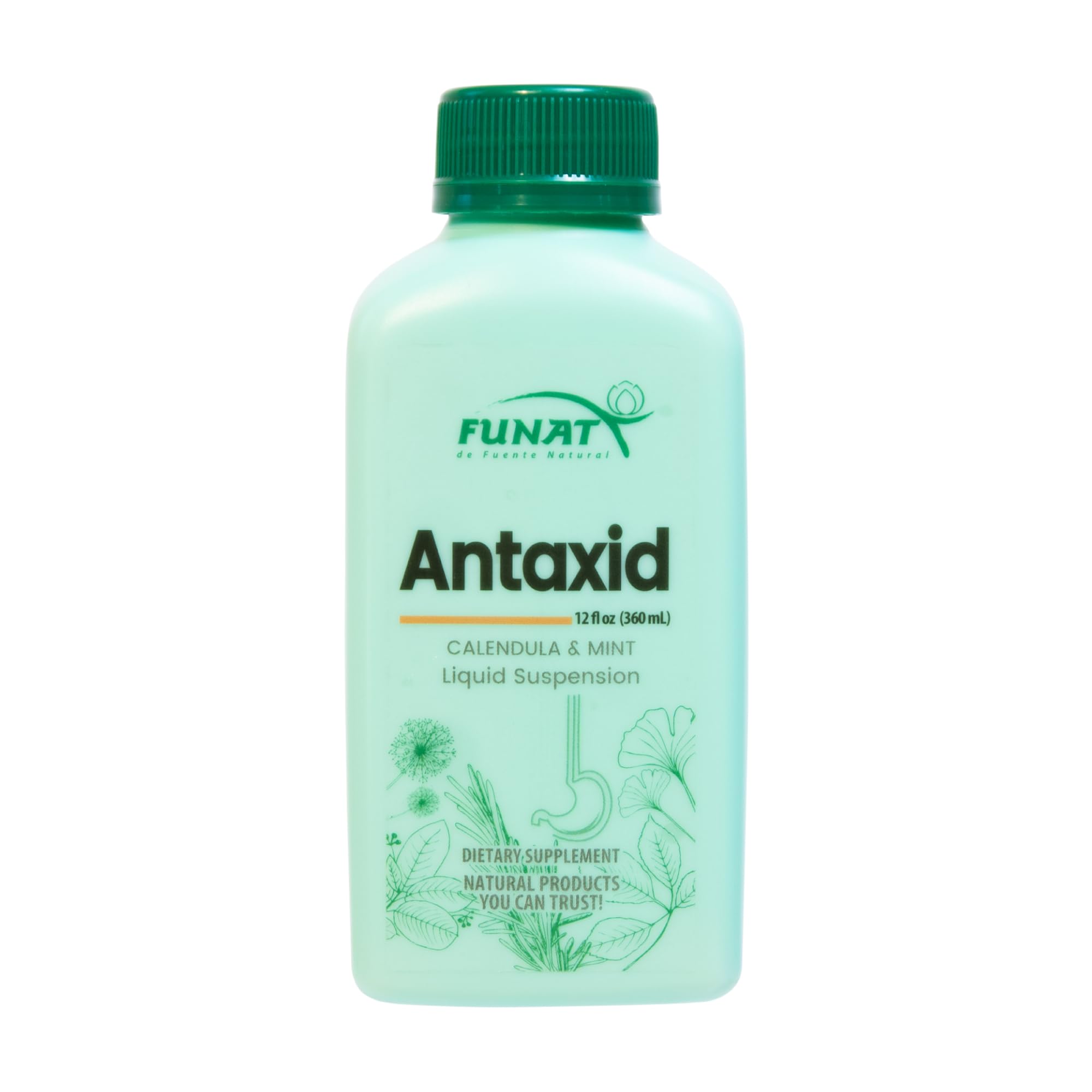 Amazon.com: FUNAT Antaxid Liquid Suspension with Calendula, Mint and ...