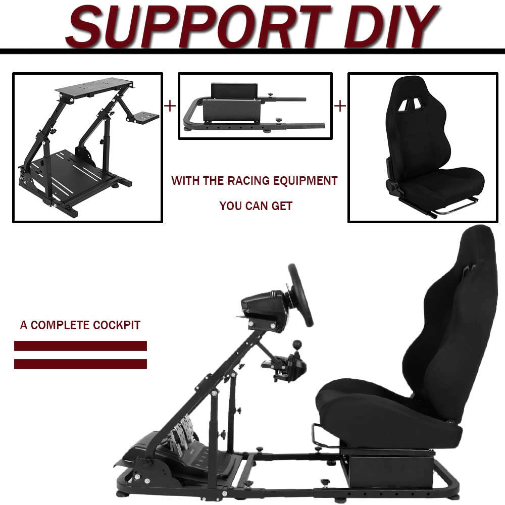 Snapklik.com : Supllueer Racing Rear Seat Stand Seat Add-On Stand For ...