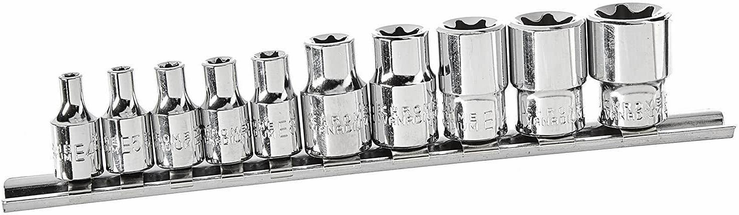 Amazon.com: ARC-POWER for 10 PC E Type Female Star Socket Set : Tools ...