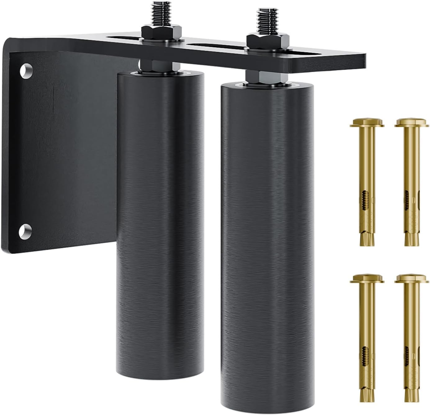 Amazon.com: TOIMIOTOIM Black Heavy Duty Slide Gate Guide Roller 6 ...