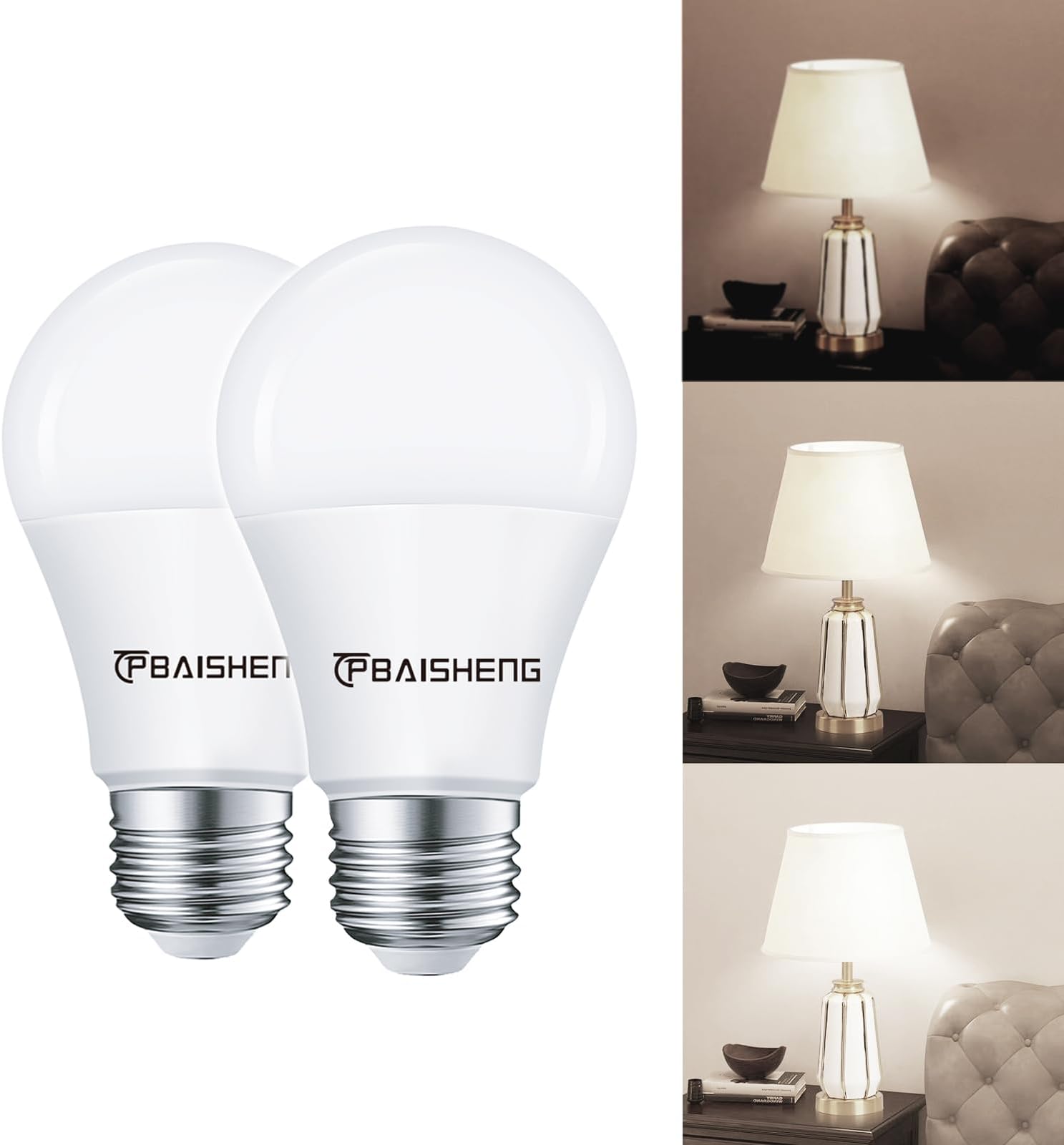 GE Lighting 92119 3-Way LED 50/100/150-watt replacement A21 Bulb with ...