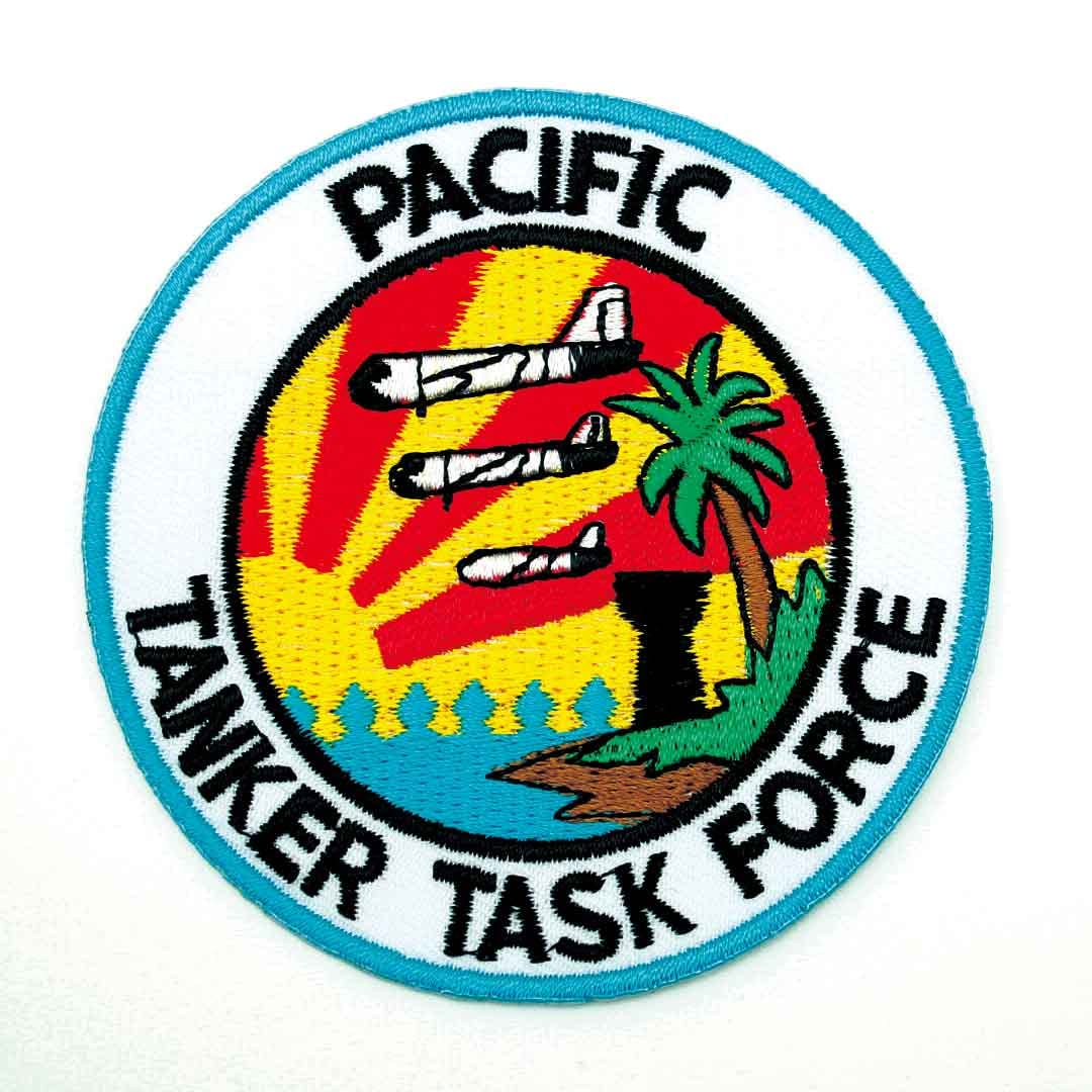 Amazon | ノーブランド品 PACIFIC TANKER TASK FORCE Military ミリタリー ワッペン 白 | ワッペン ...