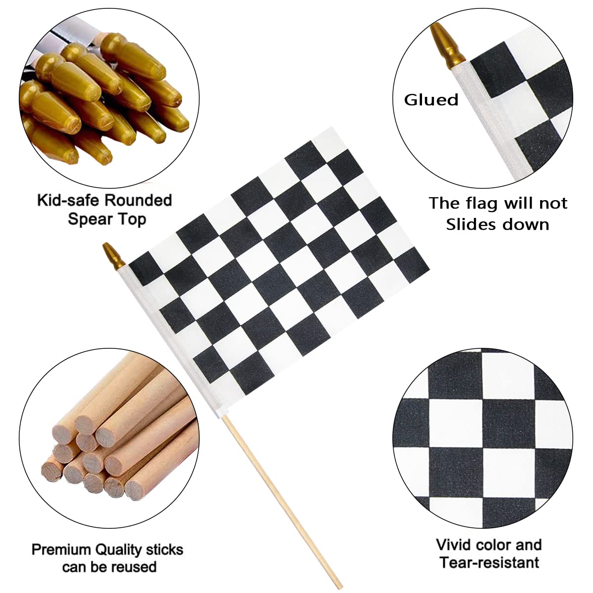 Mini Checkered Flag Print Out Finish Checkered Flag Racing By The