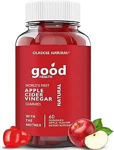 Amazon.com: Oladole Organic Apple Cider Vinegar Gummies with Mother - 60 Gummies | Delicious ACV ...