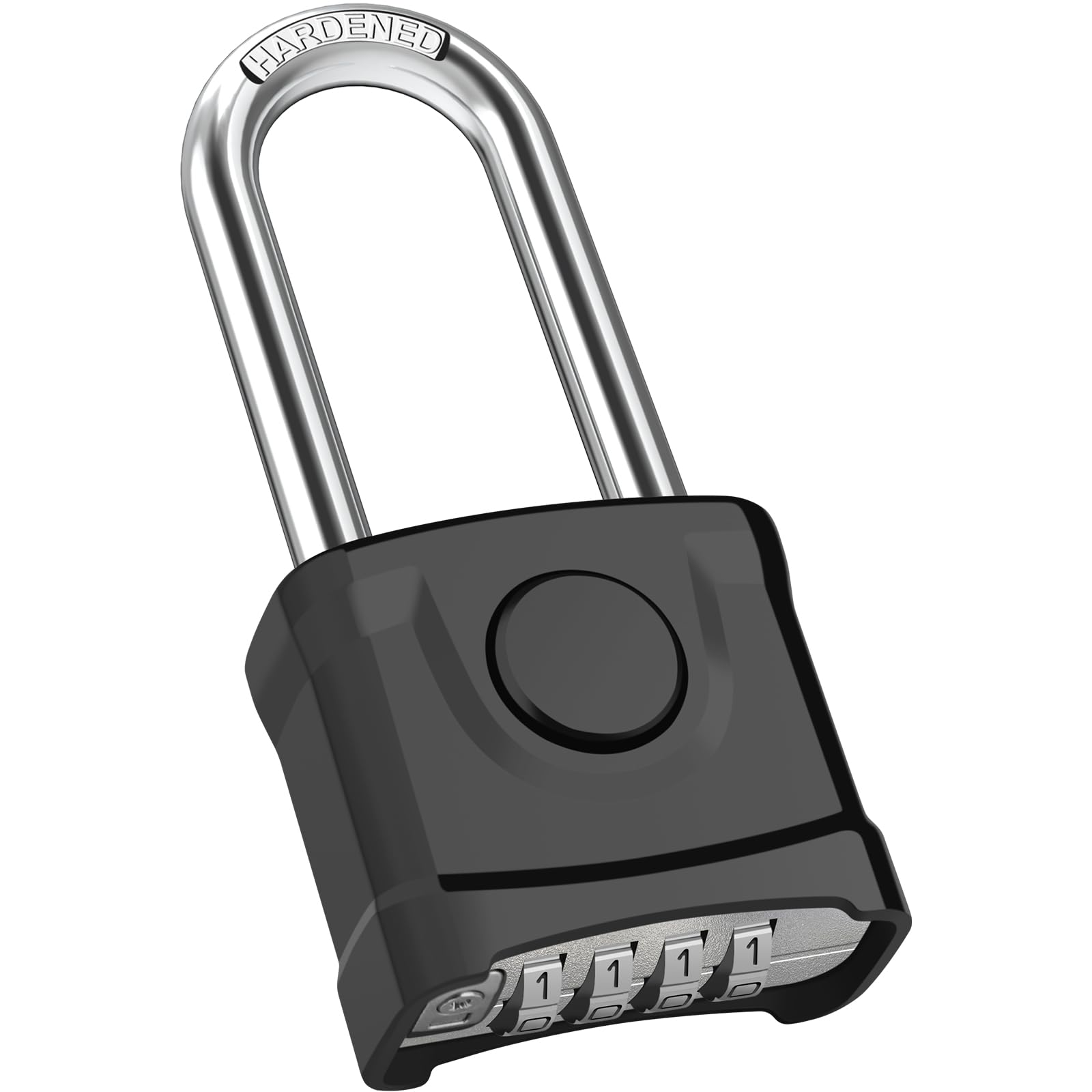 Large Heavy Duty Combination Padlock, [Long Shackle 8mm Thick] Diyife ...