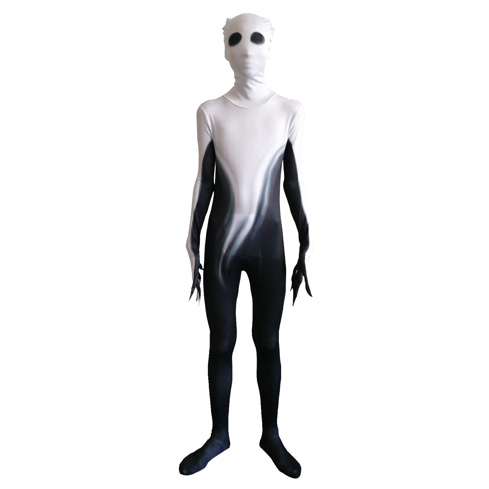 Buy Scary Shadow Demon, 2nd Skin Deluxe Kids Costume Set for Halloween ...