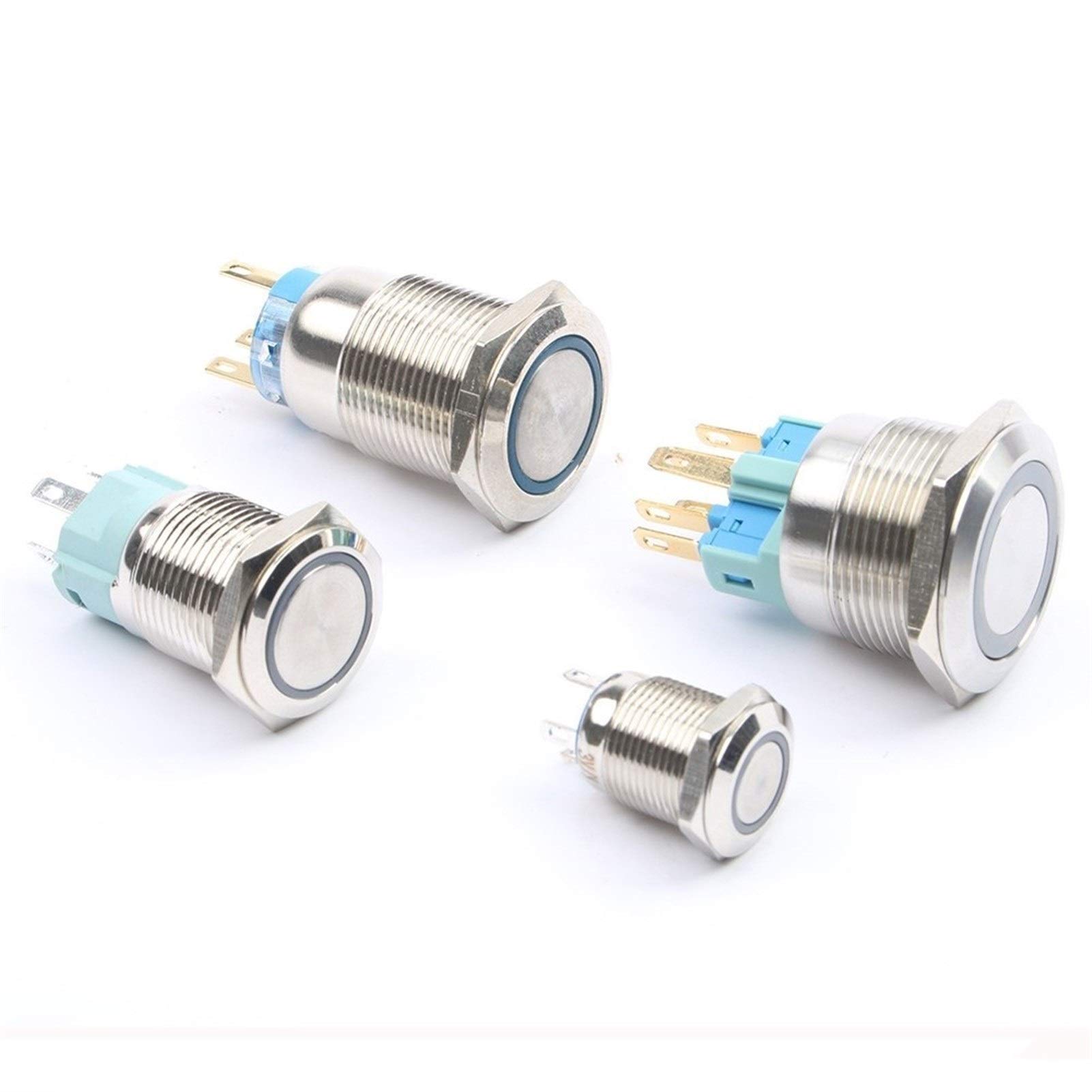 Metal Low Voltage Push Button Switches Metal Push Button Switch