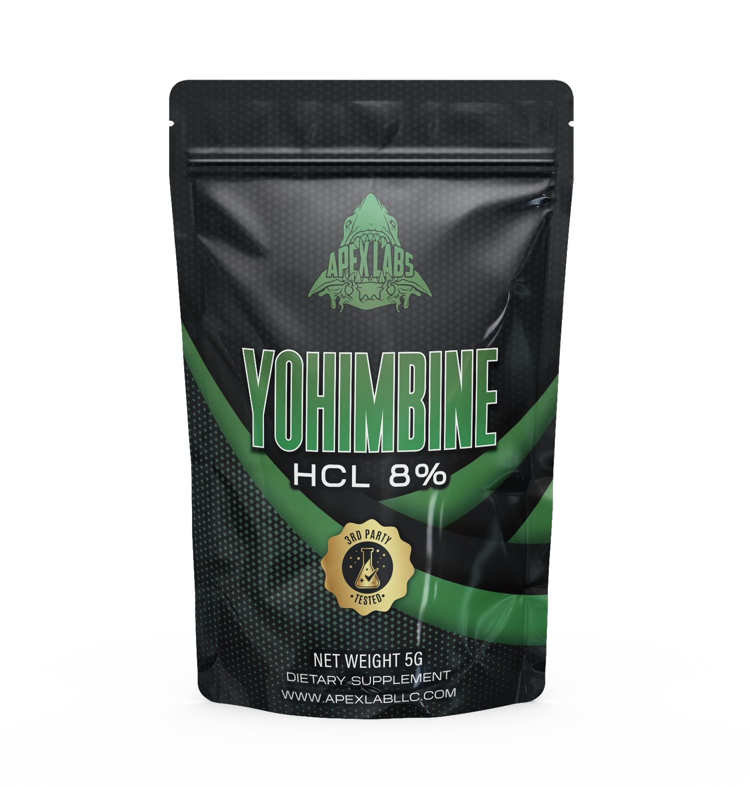 Amazon.com: Apex Labs Yohimbe 8% Extract Powder - Yohimbe Bark Extract ...