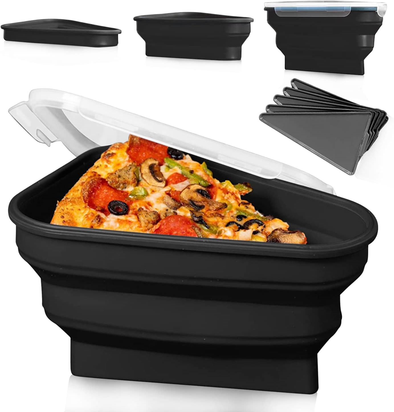 Amazon.com: Reusable Pizza Storage Container. Our container includes ...