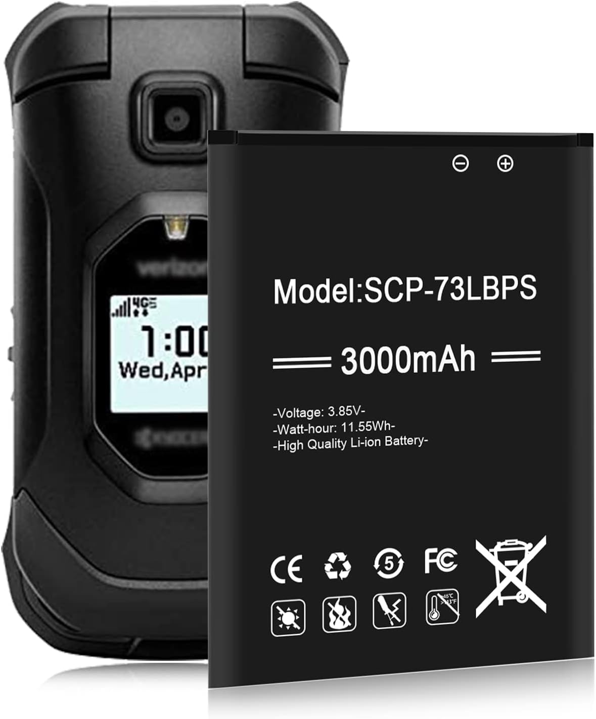 Amazon.com: SCP-73LBPS Battery SCP73LBPS Replacement Battery [2024 ...