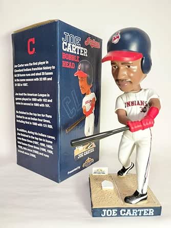 Amazon.co.jp: Joe Carter, "Cy Young Award" Bobblehead Bubblehead Figure ...