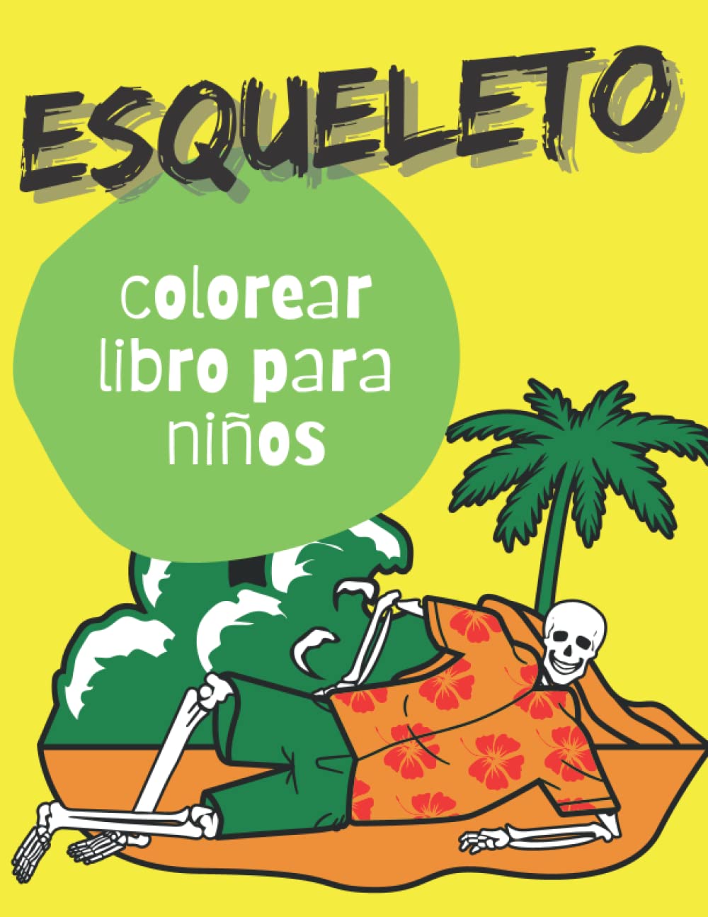 Esqueleto Colorear Libro Para Ninos De 3 8 Anos Deje Desertcart