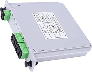 Amazon.com: 1X4 Blade Optical Splitter SC Single Mode PLC Optic Fiber ...