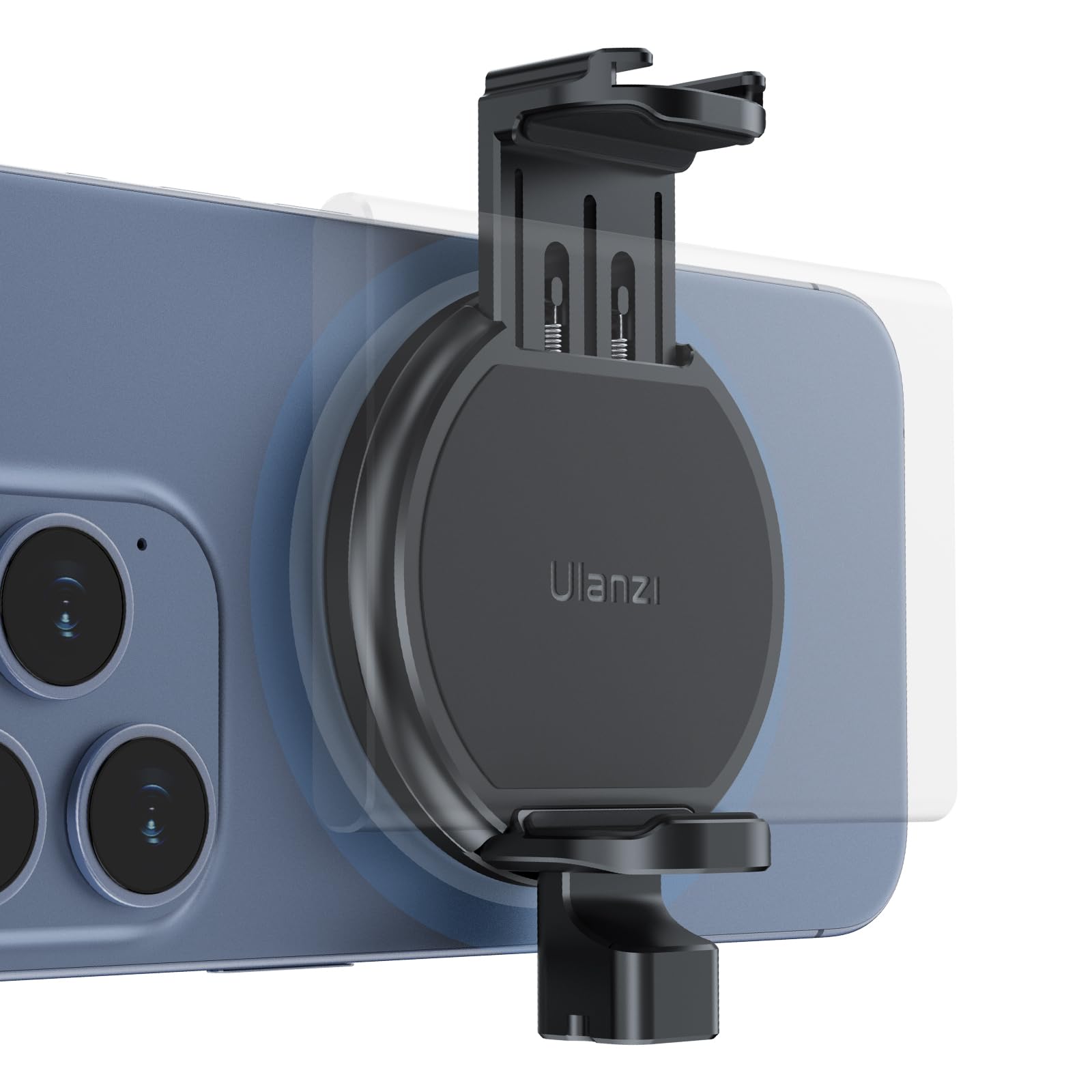 ULANZI MG10 Magnetic Phone Tripod Mount Adapter with Hard Drive Holder ...