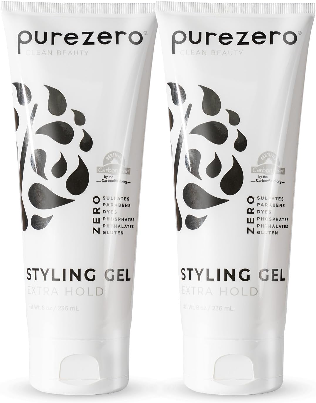 Amazon.com: Purezero Styling Gel, Hold and Control, Adds Volume and ...