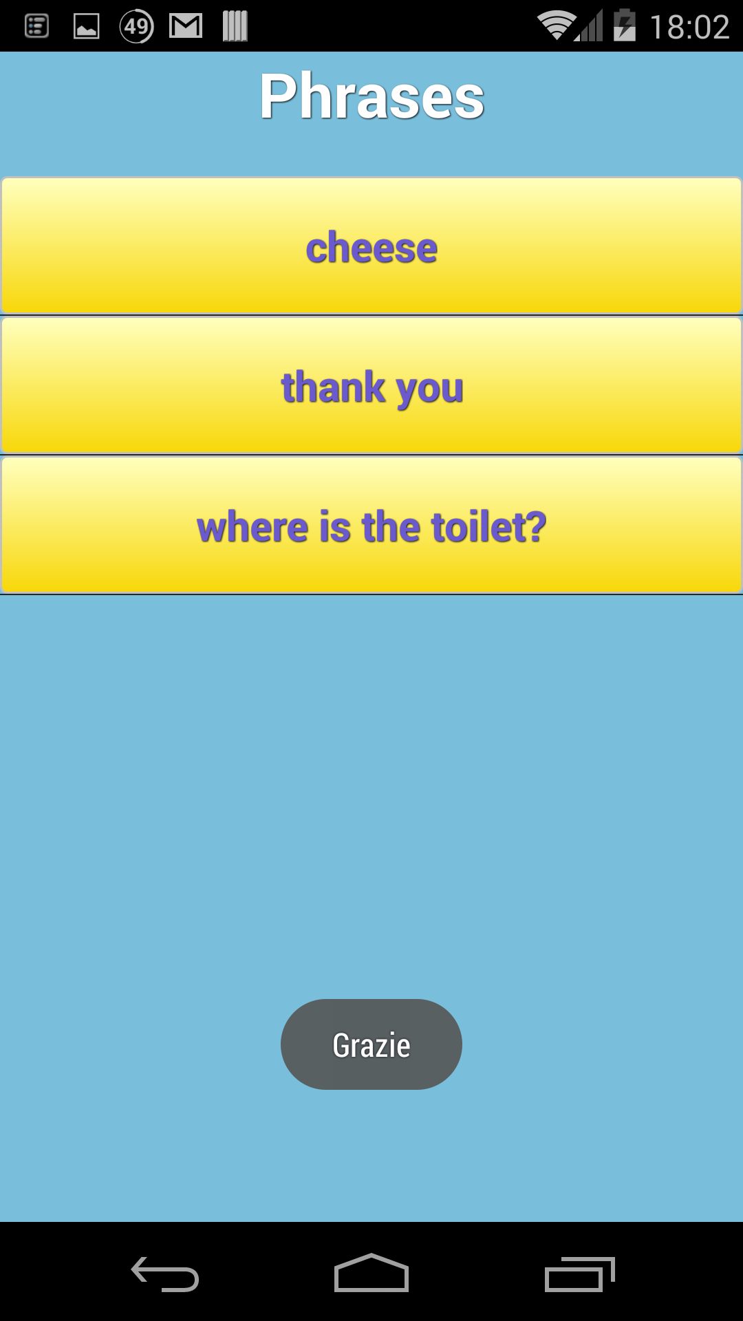 English to Italian Translator and Phrasebook - App on Amazon Appstore