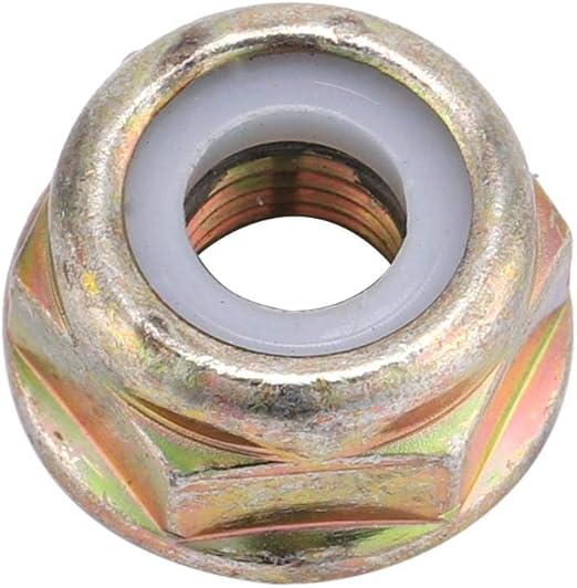 TOPINCN - Assortimento di Dado di lam Flangia Universale M10 x 1,25 ...