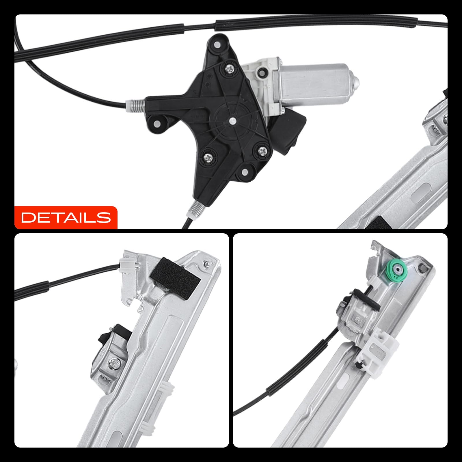 Vito Acconci Artistic Style BESTPRICE 1 X Window Regulator, Front Right ...