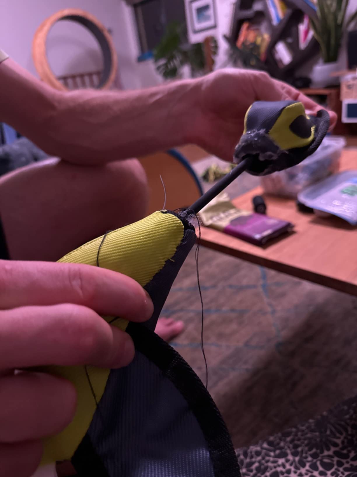 Nerf Dog Large Nylon Launching Duck with Interactive Design, Blue (3473 ...