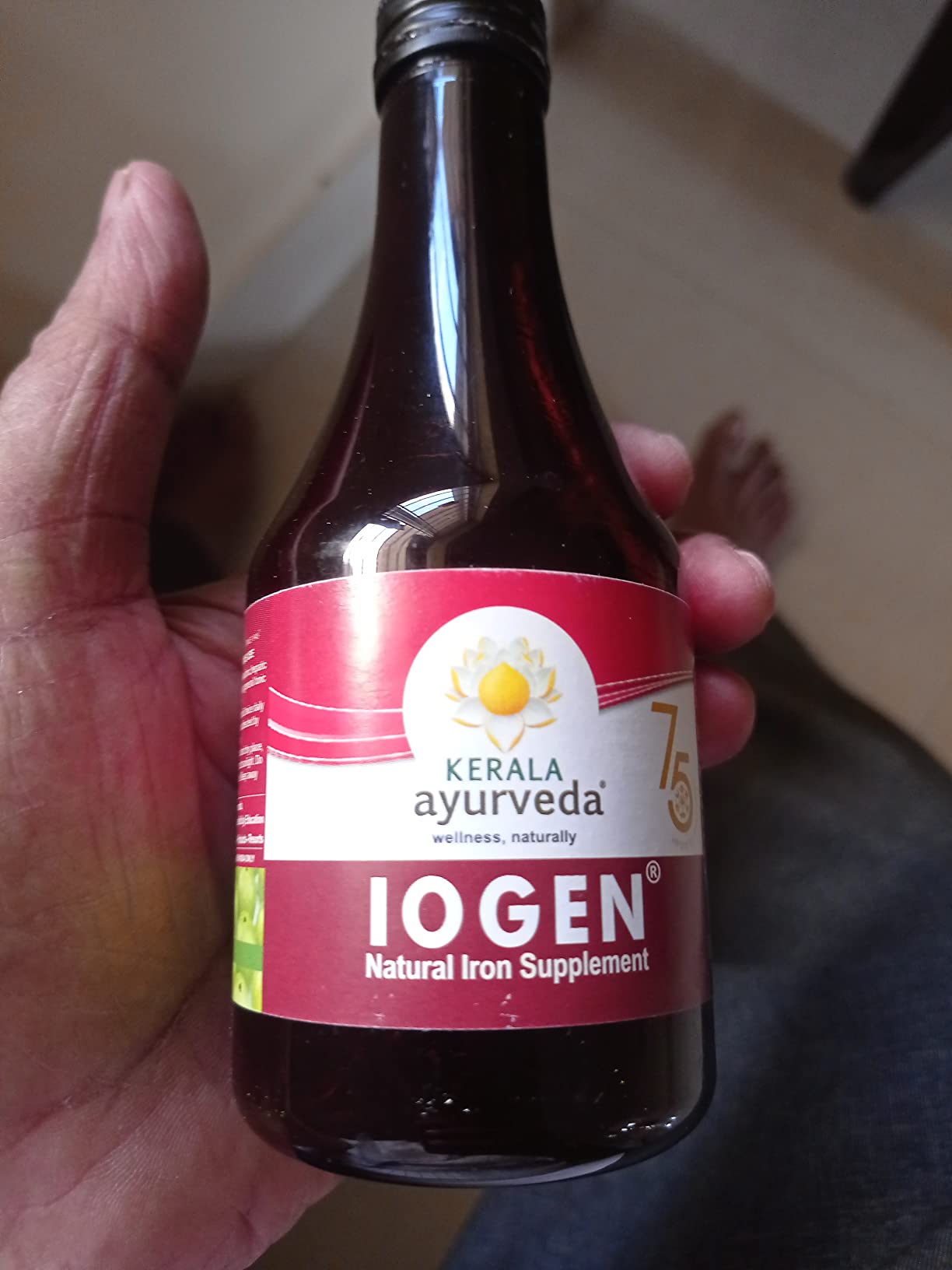 Kerala Ayurveda Iogen Syrup 200ml | Natural Iron Supplement | Ayurvedic ...