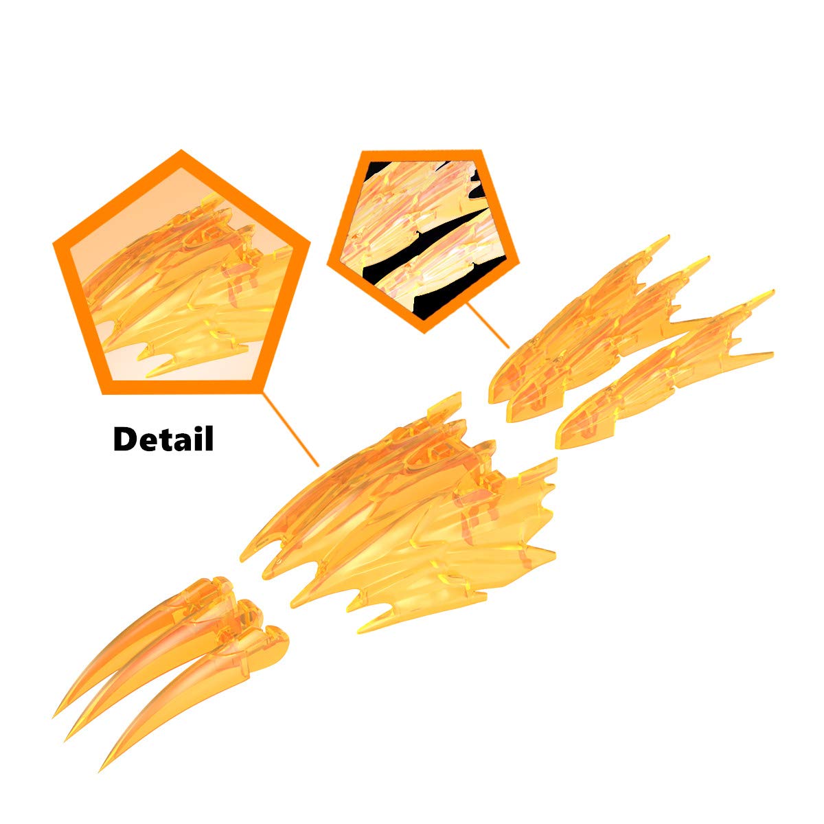 Claw Effect Fits Digimon Adventure Wargreymon Figure Rise Standard ...